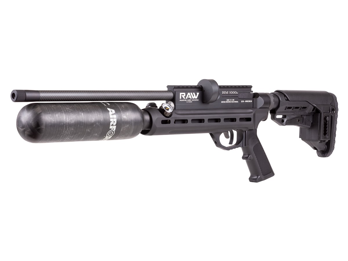 RAW HM1000x Mini Chassis, .25 Cal | Pre-charged pneumatic Air Rifle ...