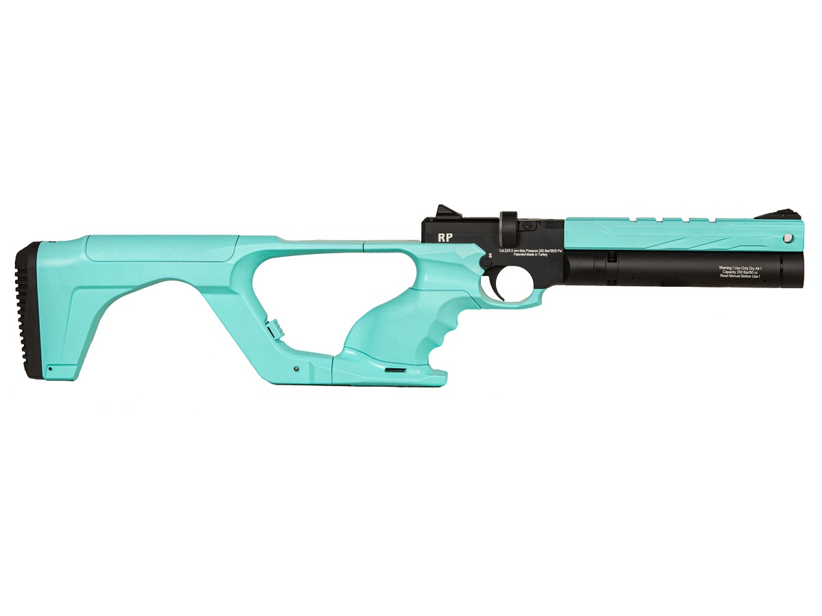 Reximex RP PCP Air Pistol, Turquoise, .177 Caliber | Pre-charged ...