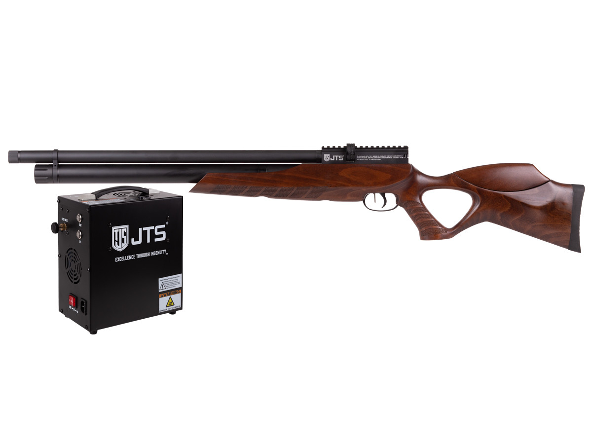 JTS Airacuda Max Rifle Compressor Combo, .25 Cal | Pre-charged pneumatic Air Rifle | Airgun Depot