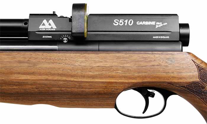 Air Arms S510 Xtra FAC Carbine, Walnut | Pre-charged pneumatic Air ...