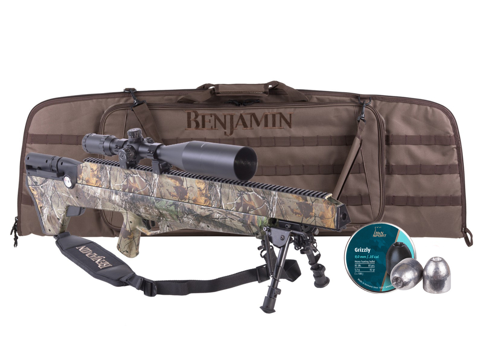 Benjamin Bulldog Bullpup, Realtree Xtra Combo, .357 cal | Pre-charged ...